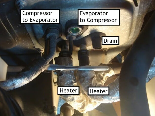 How To Bypass The Heater Core Water Building In Passenger
