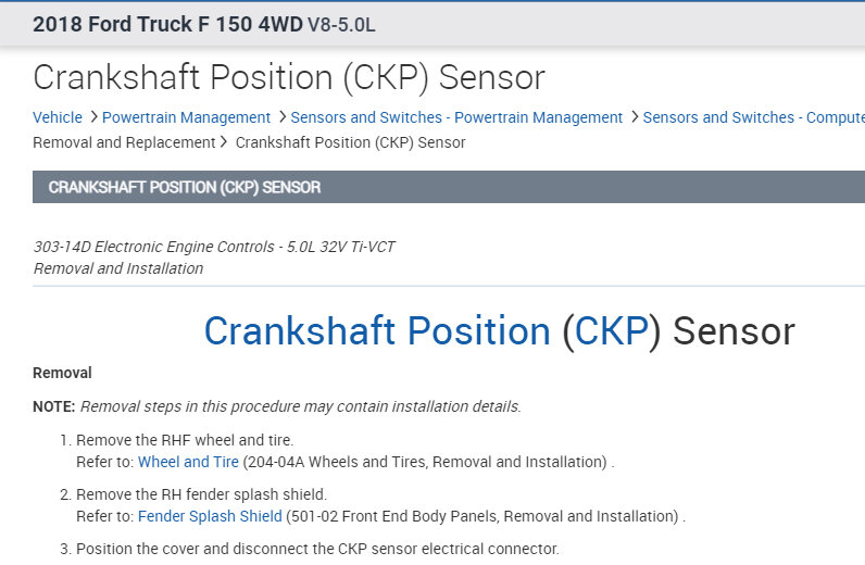 Where Is the Crankshaft Position Sensor Located?