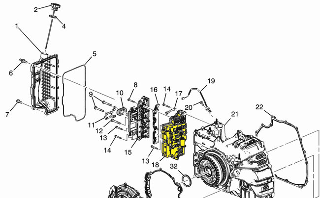 Code P0717, Where Is the Input Speed Sensor Located?