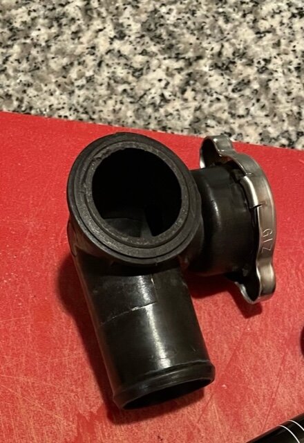 After Market Replacement Part for Upper Radiator Hose Connector?