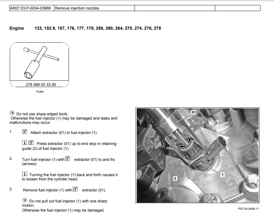 Code P0201, Misfire Injector, How to Replace the Injector?
