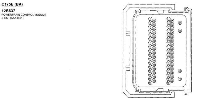 PCM Pinout Chart Needed?: I Can't Find the Pinout for the ...