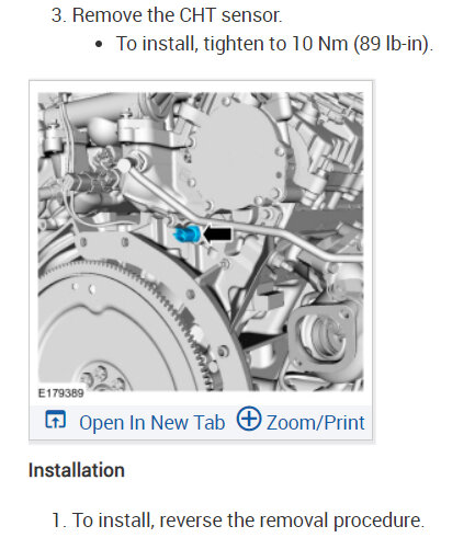 Where Is the Coolant Temperature Sensor Navigator Located?
