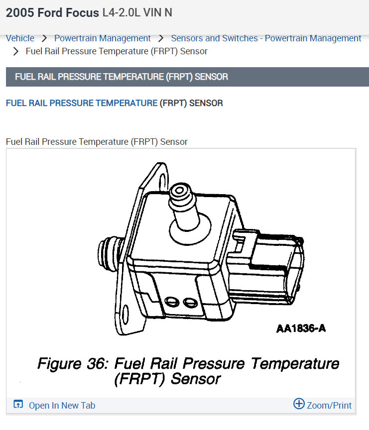 Code P0182, Fuel Temperature Sensor?: on the Car Listed Above Is ...