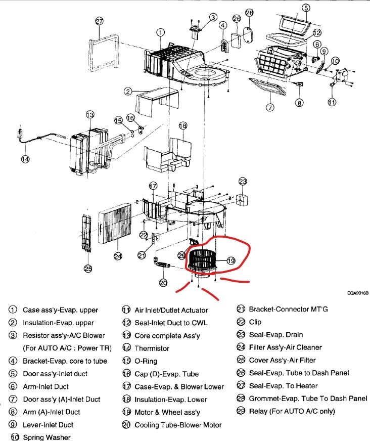 How to Remove and Replace the Blower Fan Motor?
