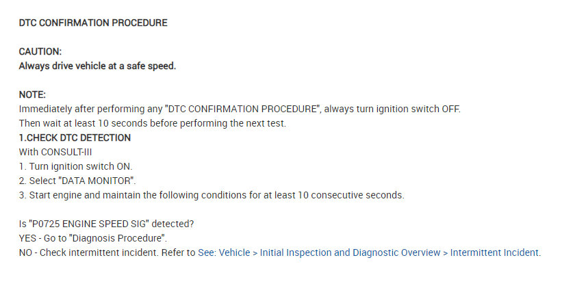 Codes P0463 and P0725, Check Engine Light On?