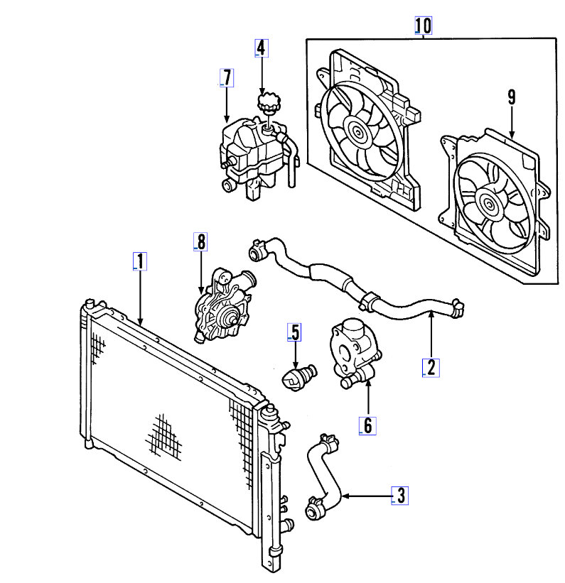 Coolant Hoses and Routing Location: a Metal Coolant Lines Cut so I...