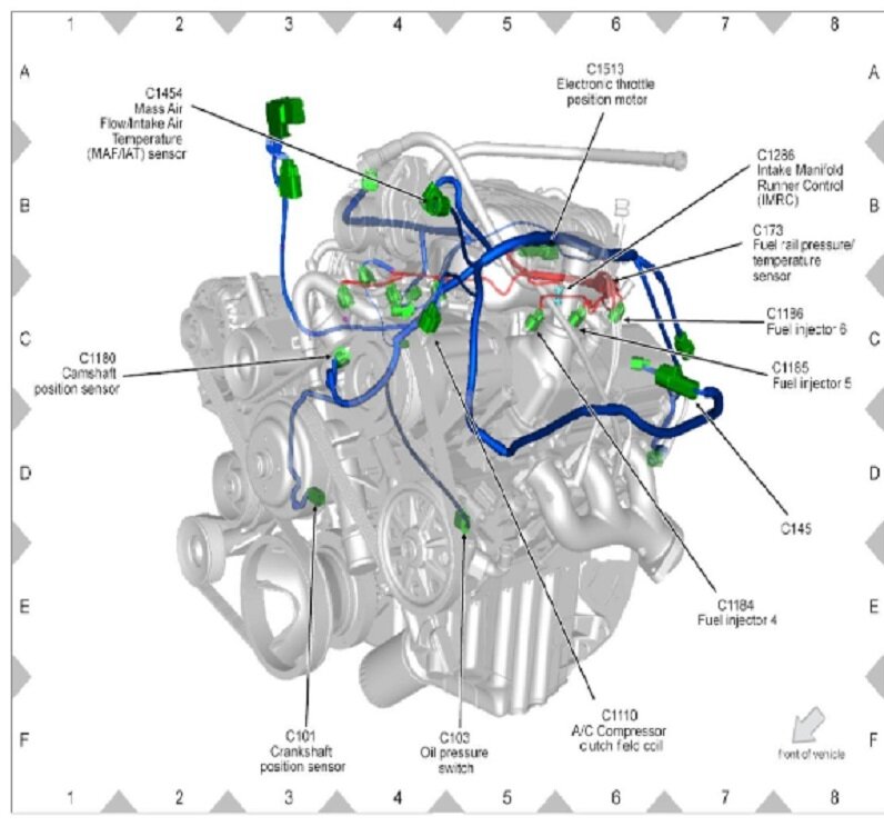 Where Is the Intake Air Sensor Located?